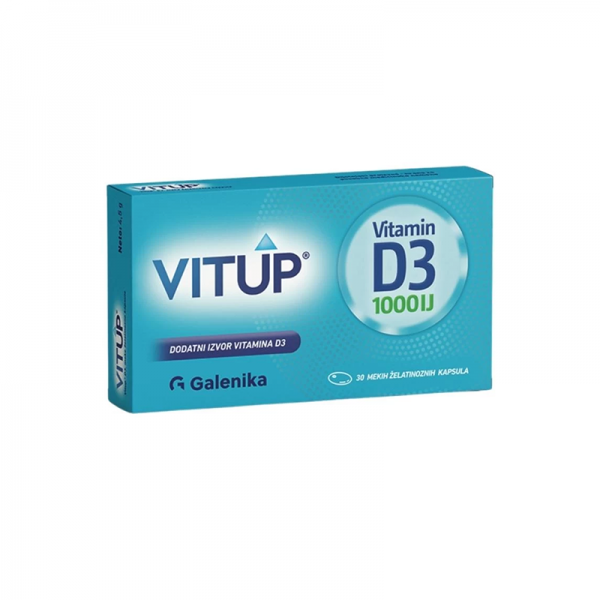 Vitup® D3 1000 IJ 30 kapsula