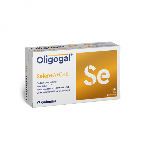 Oligogal Se (Selen + A + C +E) 30 kapsula