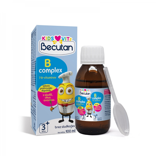 Becutan Kids Vits B-Complex sirup 100ml