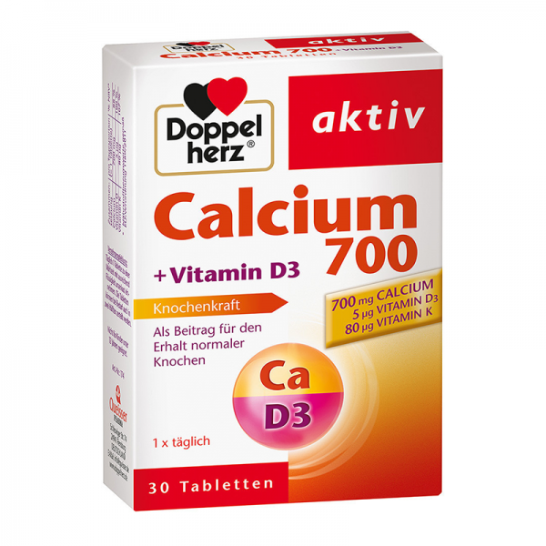 Kalcijum 700 + Vitamin D3 30 tableta