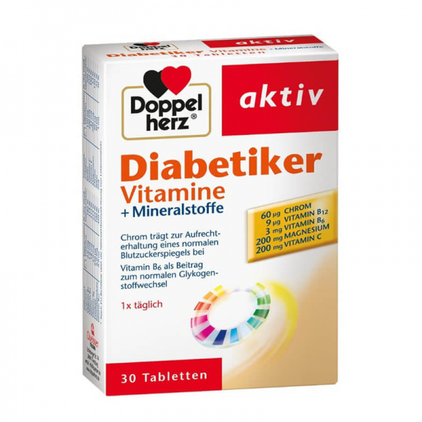 Diabetiker vitamini za dijabetičare 30 tableta