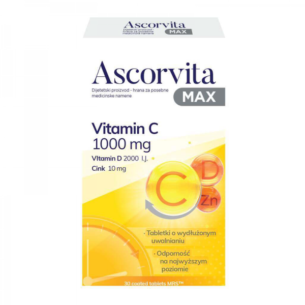 Ascorvita Max 30 tableta