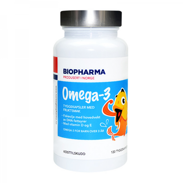 Norveške Omega-3 kapsule za decu (120 soft gel kapsula)