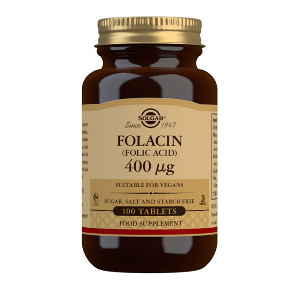 Folacin folna kiselina 400mcg 100 tableta