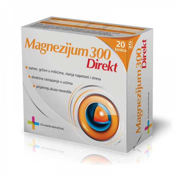 Magnezijum 300 Direkt 20 kesica