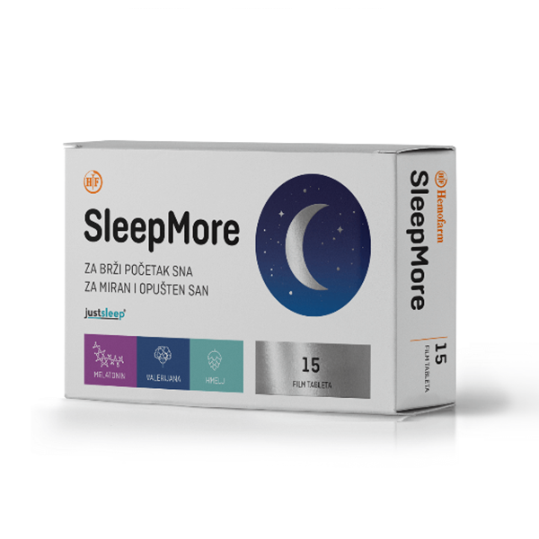 SleepMore film tablete 15kom