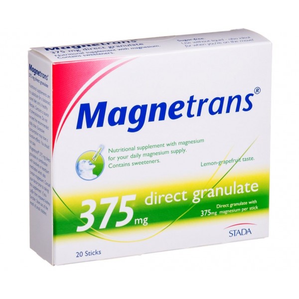 Magnetrans direct granule 20x375mg