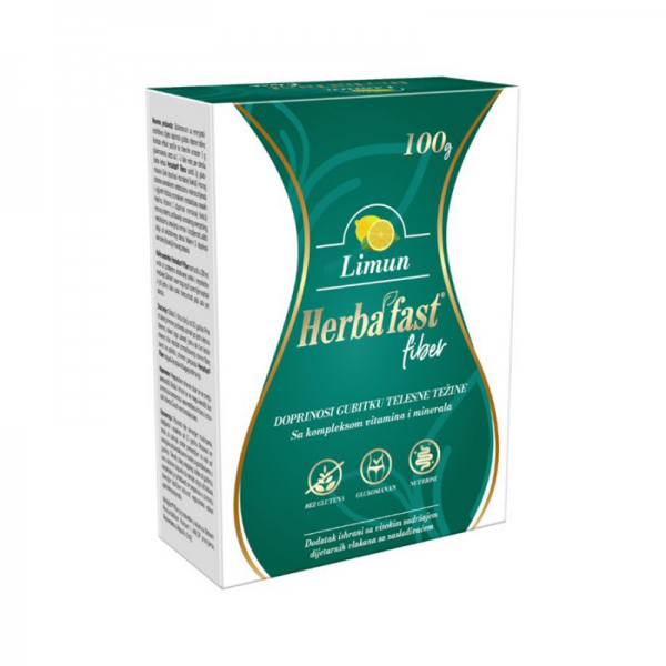 Herbafast Fiber limun (10 kesica)