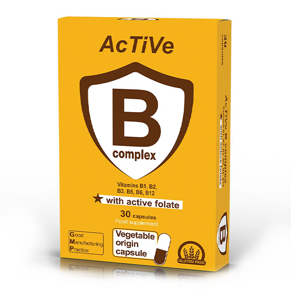 Active B complex 30 kapsula