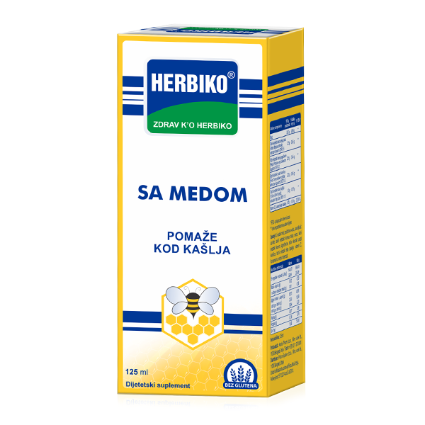 Herbiko sa medom protiv kašlja 125ml