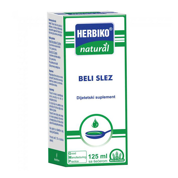 Herbiko beli slez sirup 125ml