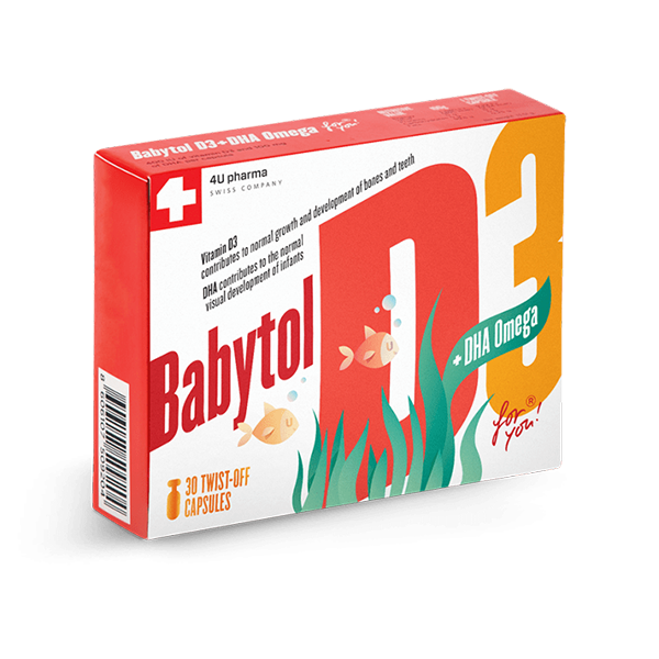 Babytol D3+Omega kapsula 30 kapsula