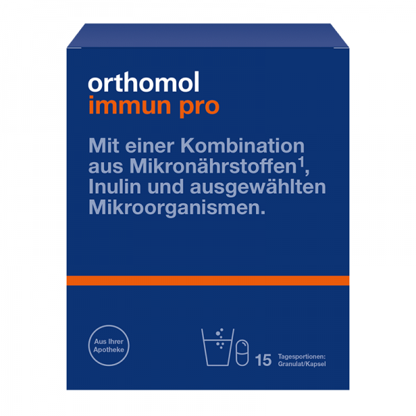 Orthomol Immun Pro granule 15 kesica