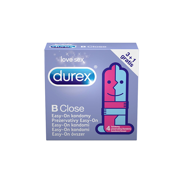 B Close prezervativ 4kom