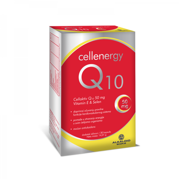 Cellenergy Q10 50mg 30 kapsula