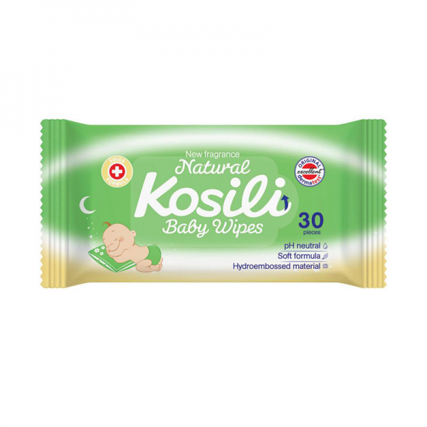 Baby Natural vlažne maramice 30 komada