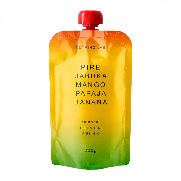 Pire jabuka, mango, papaja, banana 200g