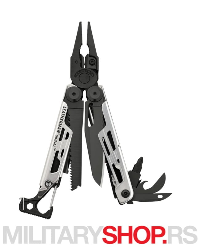 Multi alat Leatherman SIGNAL Silver-Black
