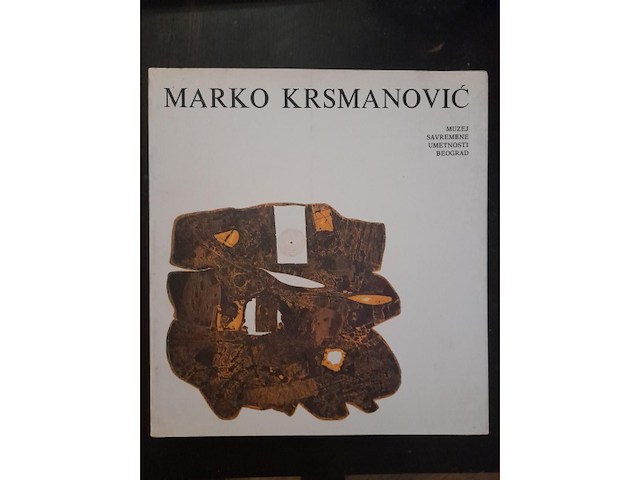 Marko Krsmanović- Retrospektivna izožba