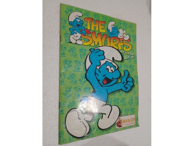 THE SMURFS -ŠTRUMPFOVI-STICKER ALBUM