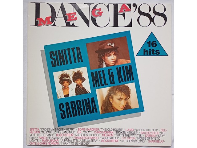 VARIOUS  -  MEGA  DANCE `88  Volume 1.(Mint!!!)