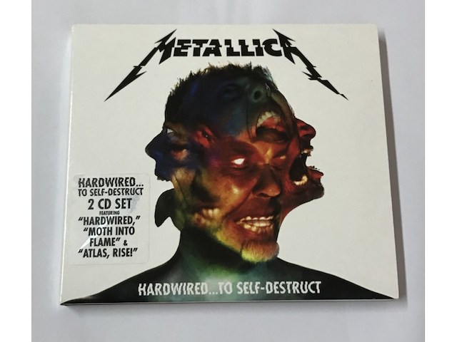 METALLICA - Hardwired... To Self-Destruct (EU) 2xCD dig