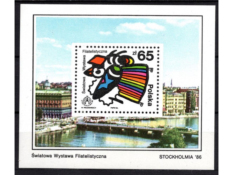 Poljska 1986. Blok br. 100