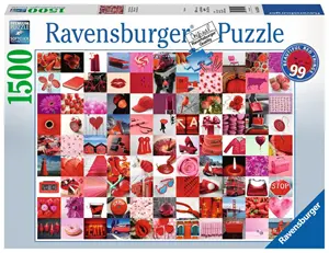 Ravensburger Ravensburger puzzle 1500 delova - 99 crvenih lepih stvari (RA16215)