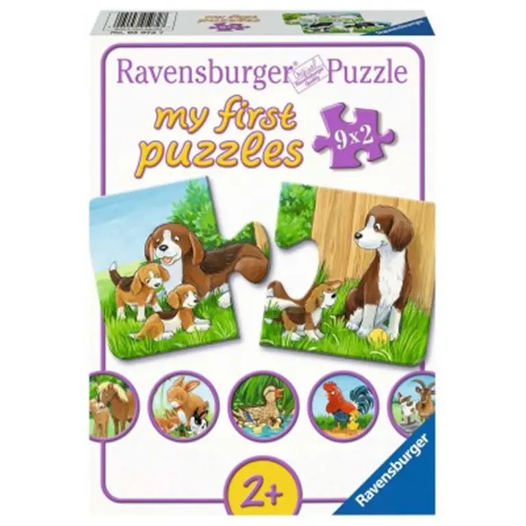 Ravensburger Ravensburger puzzle (slagalice) - Moje prve puzzle zivotinje (RA05072)