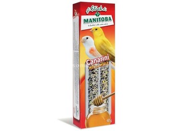 Manitoba Štapići miks sa medom - za manje ptice 60g