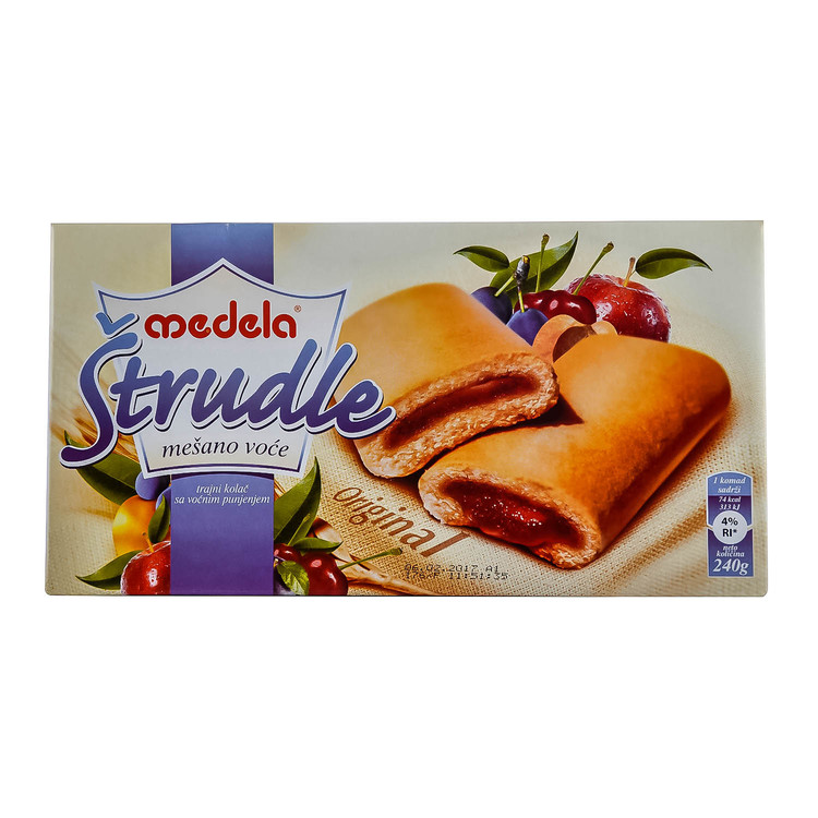 Medela štrudle mešano voće 240g