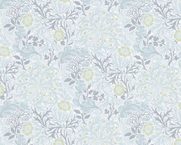 ARCHITECTS PAPER WALLPAPER «BAROQUE, FLORAL, GREEN, GREY» 390594