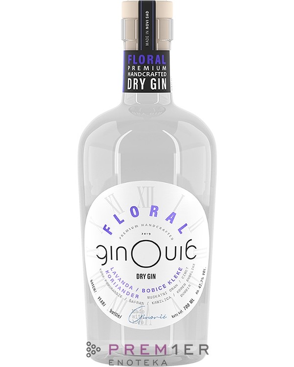 Ginovic Gin Floral Dry Gin 0.70l