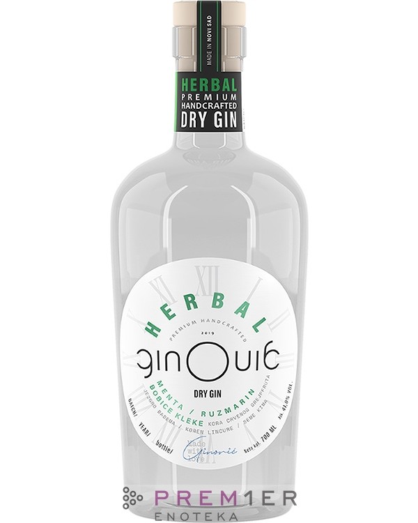 Ginovic Gin Herbal Dry Gin 0.70l