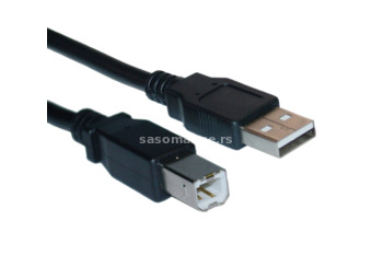 LINKOM FAST ASIA USB kabl za štampač 1.8m (Crni) USB 2.0 - do 480 Mbps USB-A USB-B Okrugli