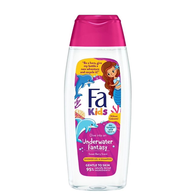 FA GEL&ŠAMPON KIDS 400ML MERMAID