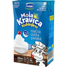 Kravica slatka pavlaka 36% 250ml