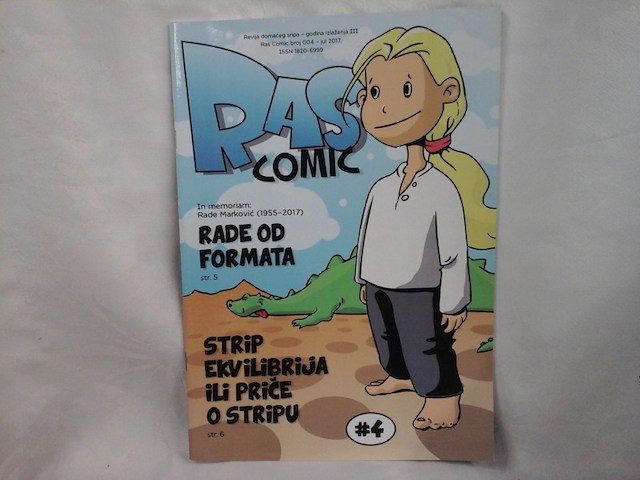 Ras comic 4 revija 2017 Rade Marković