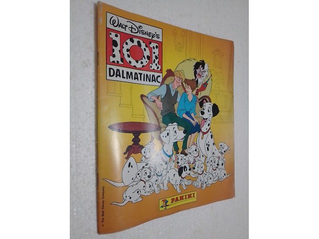 101 DALMATINAC -ALBUM SA SLIČICAMA