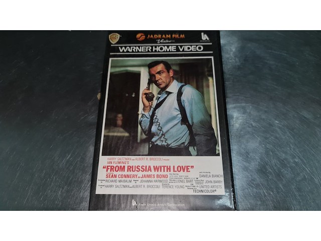 From Russia with love (Iz Rusije s ljubavlju) VHS