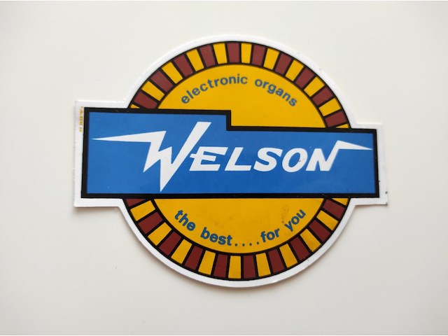 Welson stara nalepnica
