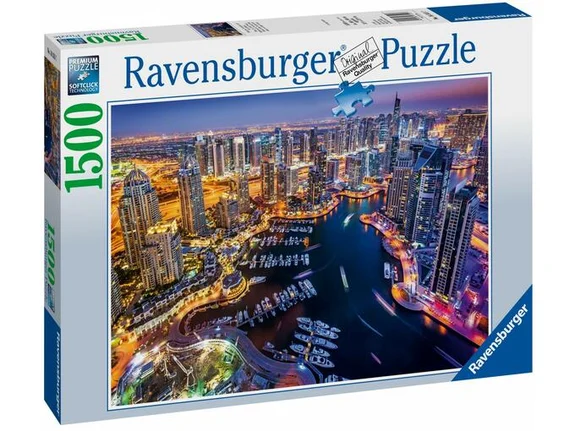 Ravensburger puzzle (slagalice)- Dubai noću RA16355