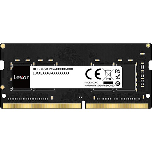 Lexar 16GB DDR4 3200MHz SODIMM memorija | LD4AS016G-B3200GSST