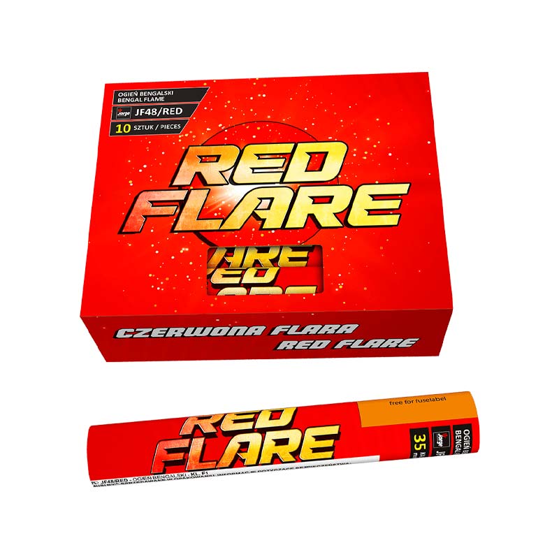 Red flare – Baklja
Red flare – Baklja