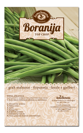 Seme boranija top crop 100g