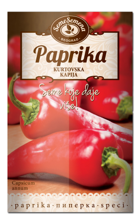 Seme paprika kurtovska kapija