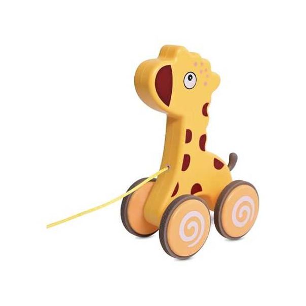 LORELLI Edukativna igračka - Giraffe Pull- along