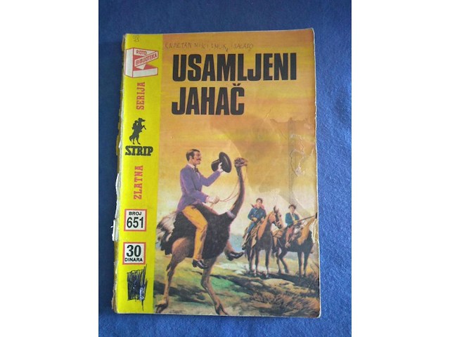 ZS 651 – USAMLJENI JAHAČ  - KAPETAN MIKI