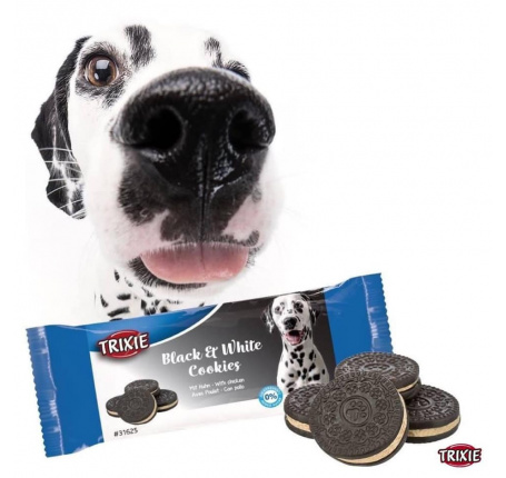 Poslastice za pse Black & White Cookies 100g