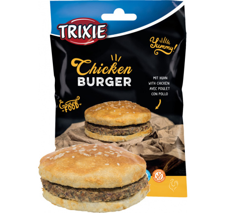 Poslastica za pse Chicken Burger 140g